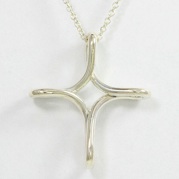 Tiffany & Co. | Bags | Tiffany Infinity Cross Necklace Silver | Poshmark